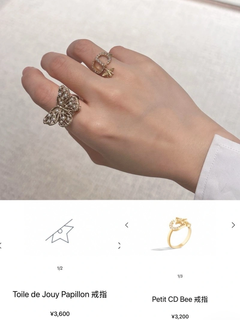 Economical Christian Dior Rings