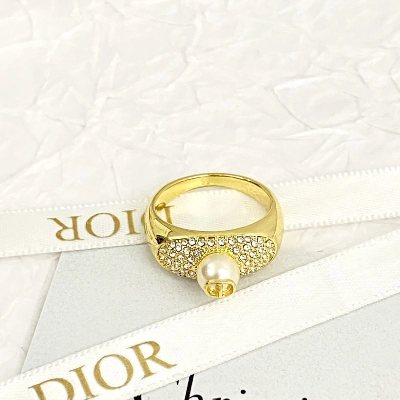 Brand-authenticated Christian Dior Rings