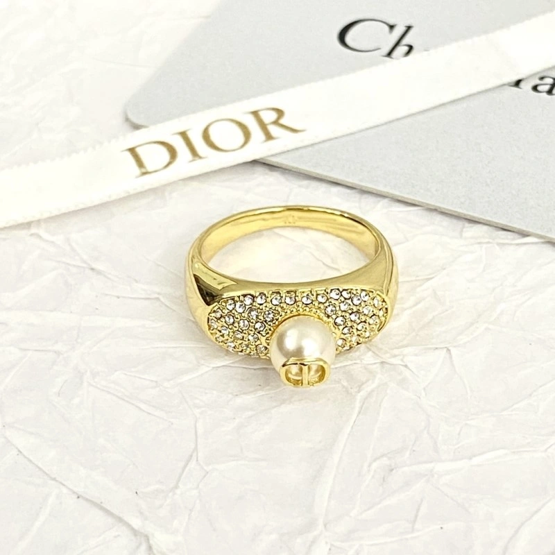Brand-authenticated Christian Dior Rings