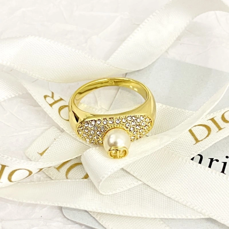 Brand-authenticated Christian Dior Rings