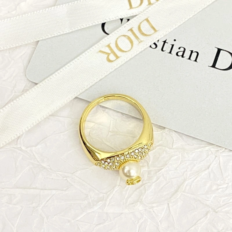 Brand-authenticated Christian Dior Rings