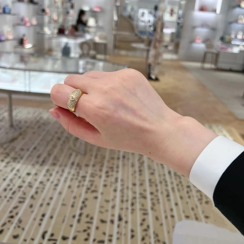 Brand-authenticated Christian Dior Rings