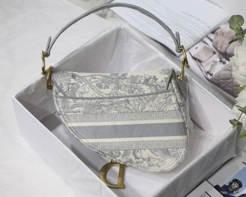 Indistinguishable Christian Dior Saddle Bags
