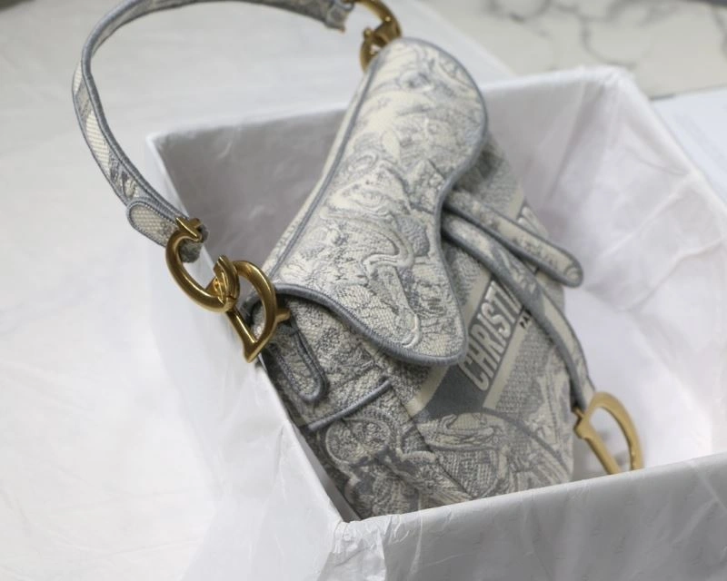 Indistinguishable Christian Dior Saddle Bags