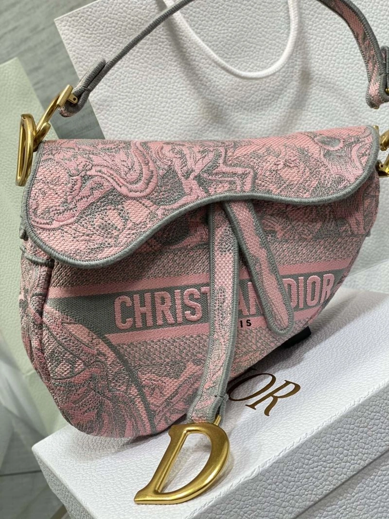 Value-priced Christian Dior Saddle Bags