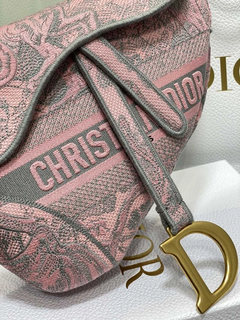 Value-priced Christian Dior Saddle Bags
