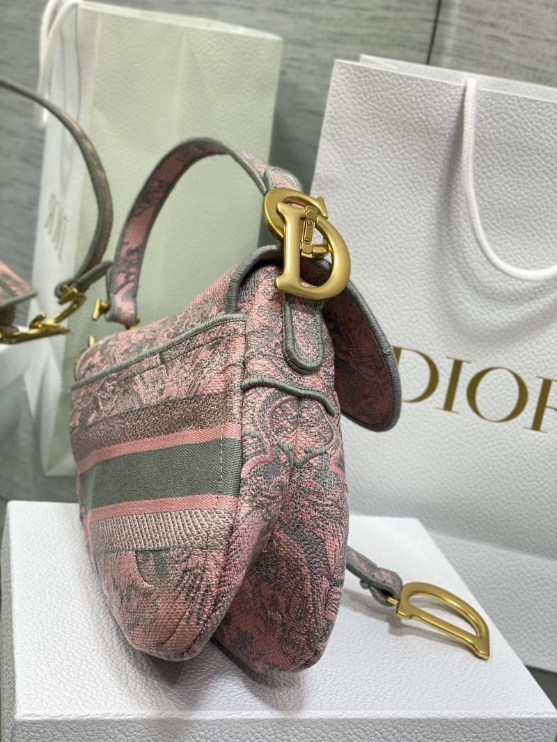 Value-priced Christian Dior Saddle Bags