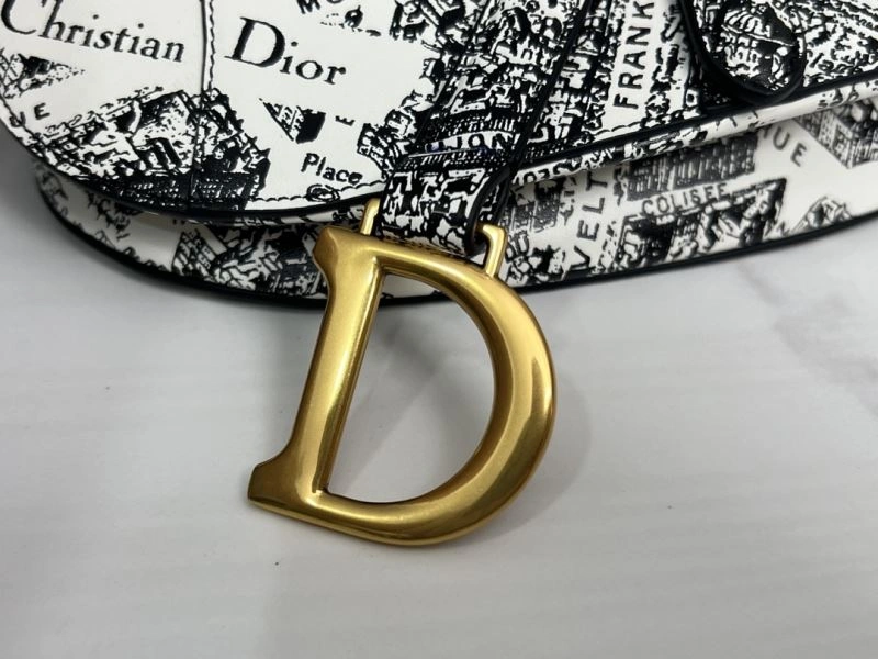 Genuine Christian Dior Saddle Bags