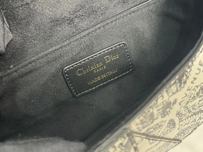Genuine Christian Dior Saddle Bags