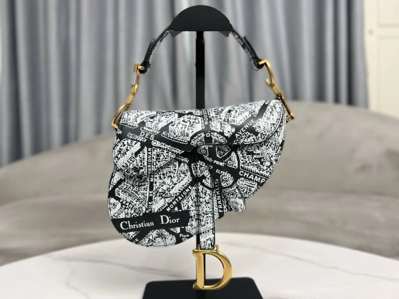 Brand-original Christian Dior Saddle Bags