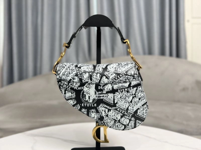 Brand-original Christian Dior Saddle Bags