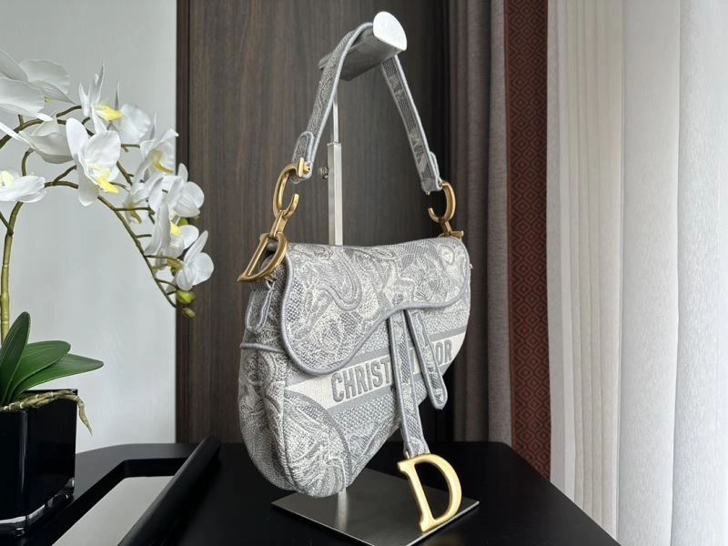 Brand-original Christian Dior Saddle Bags