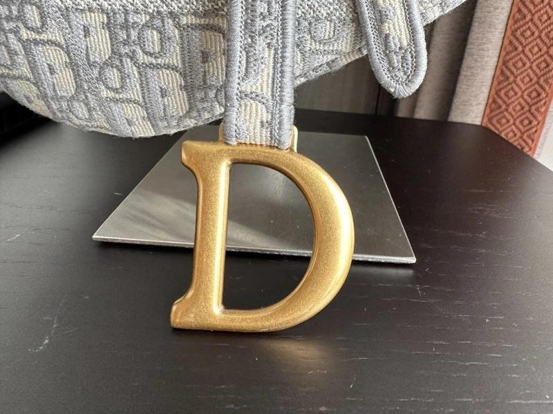 Genuine Christian Dior Saddle Bags