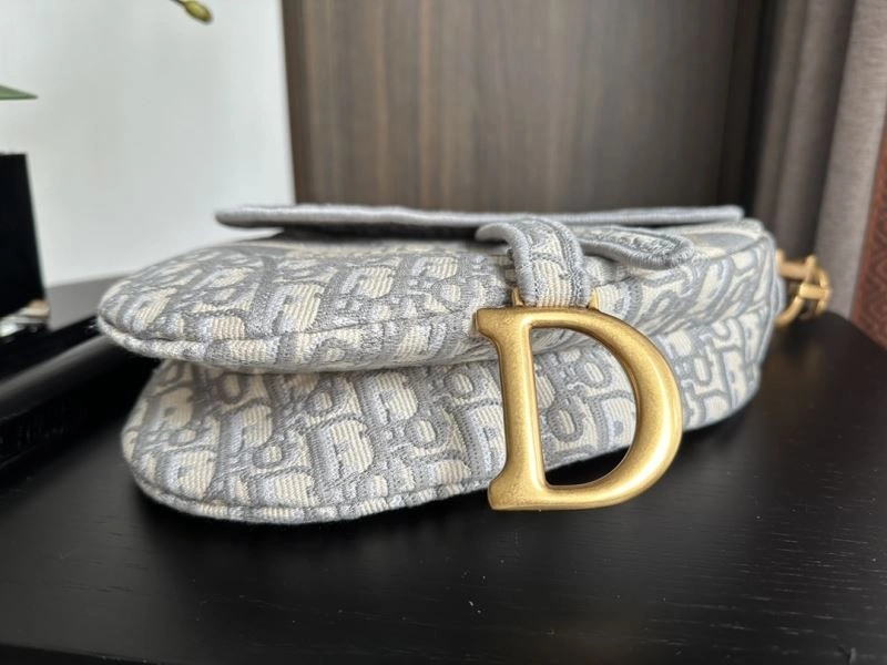 Genuine Christian Dior Saddle Bags