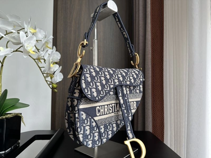 Value-priced Christian Dior Saddle Bags