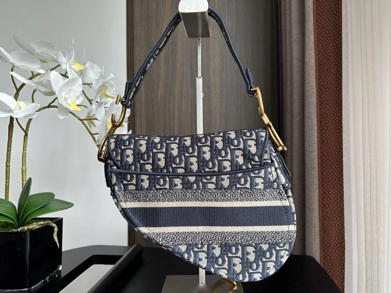 Value-priced Christian Dior Saddle Bags