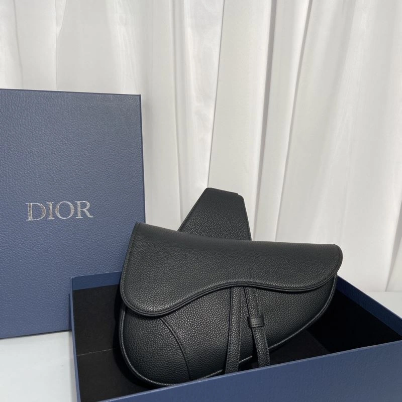 Genuine Christian Dior Saddle Bags