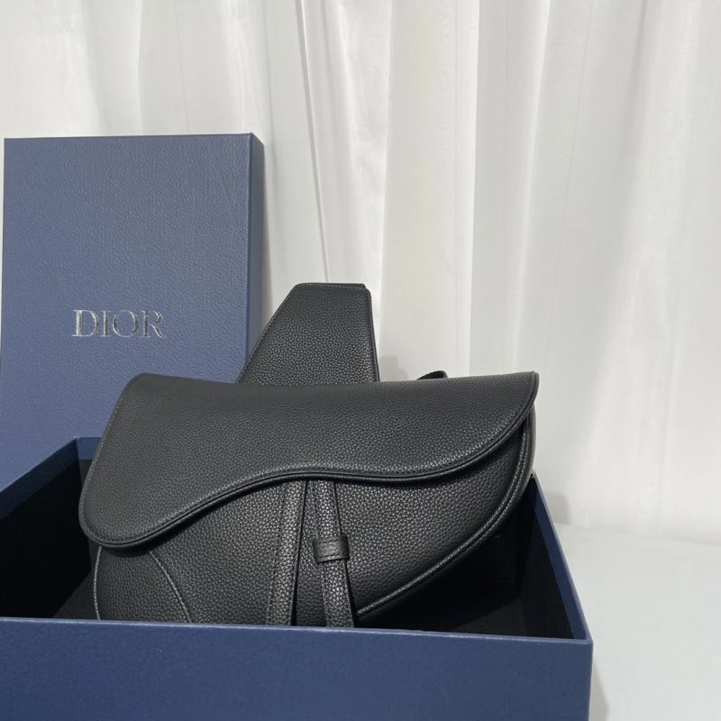 Genuine Christian Dior Saddle Bags