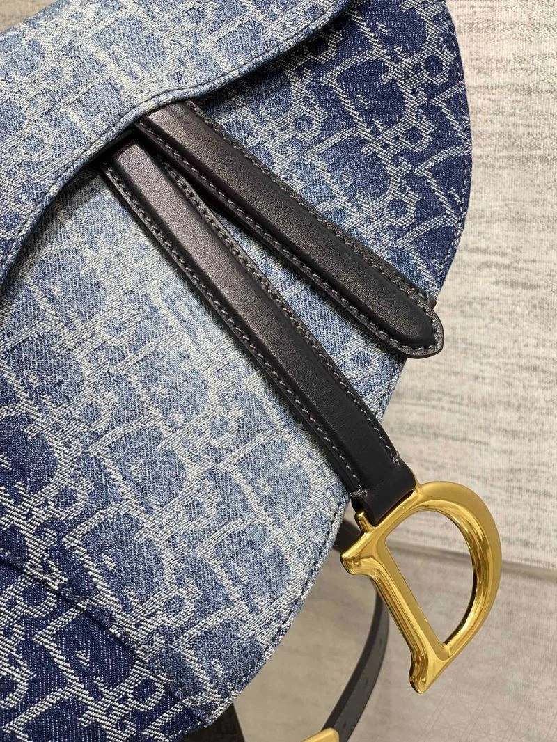 Genuine Christian Dior Saddle Bags