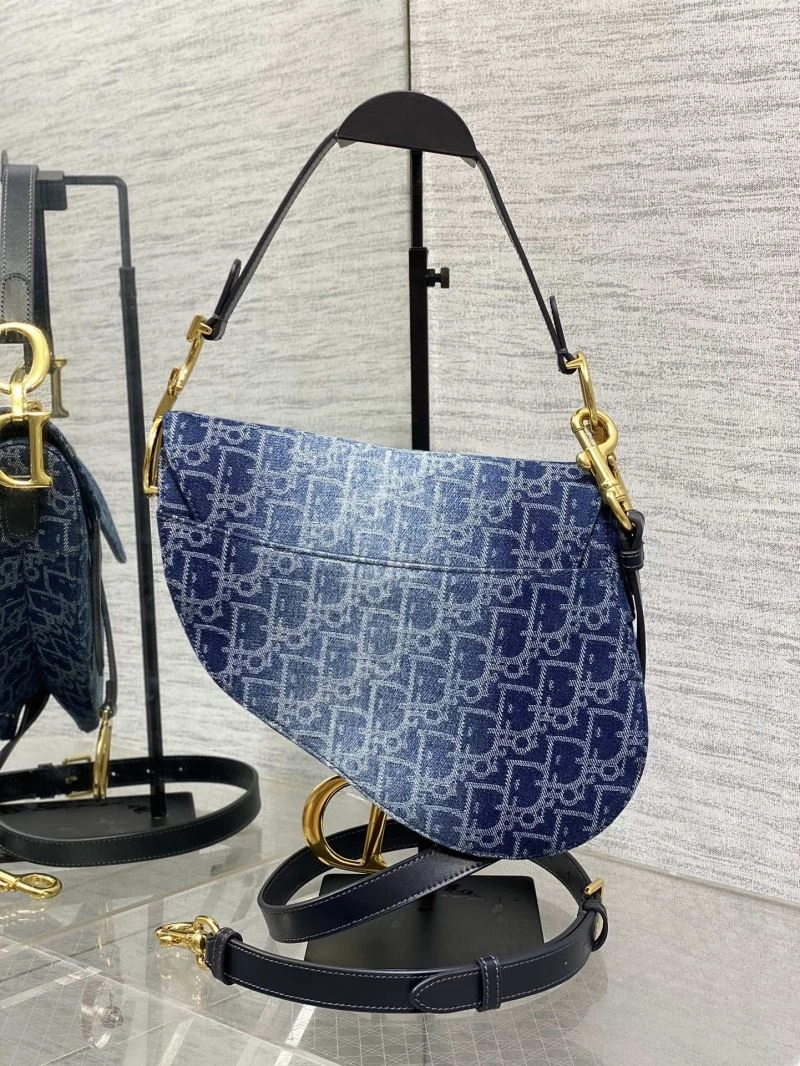 Genuine Christian Dior Saddle Bags