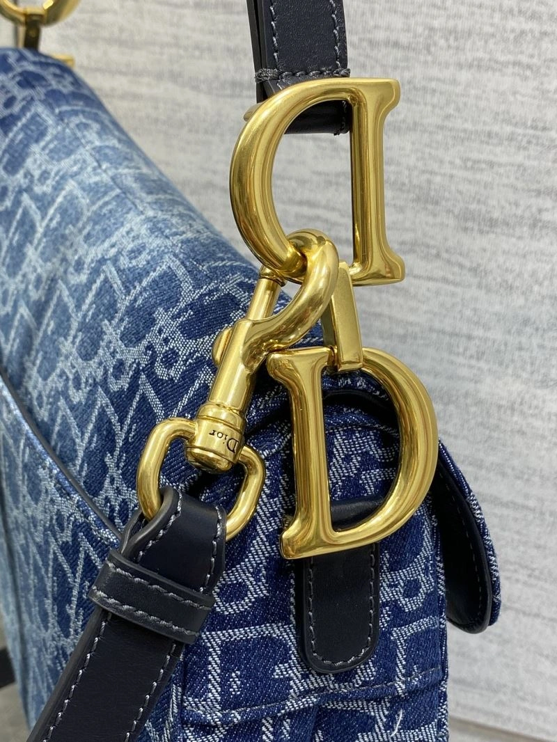 Genuine Christian Dior Saddle Bags