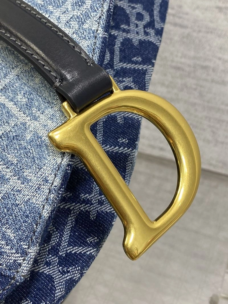 Genuine Christian Dior Saddle Bags
