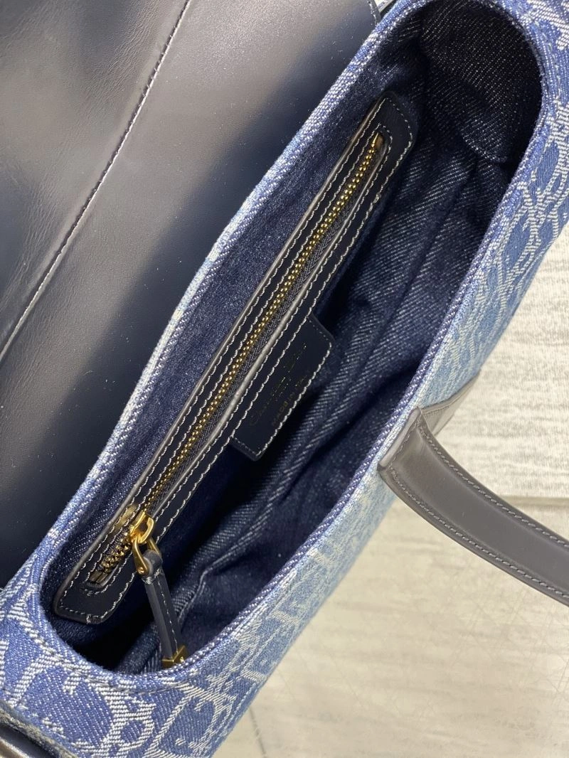 Genuine Christian Dior Saddle Bags