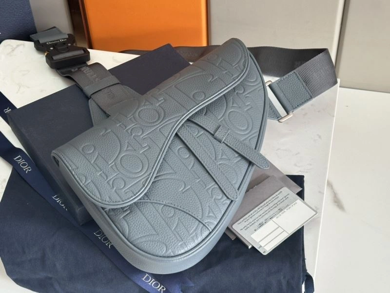 Genuine Christian Dior Saddle Bags