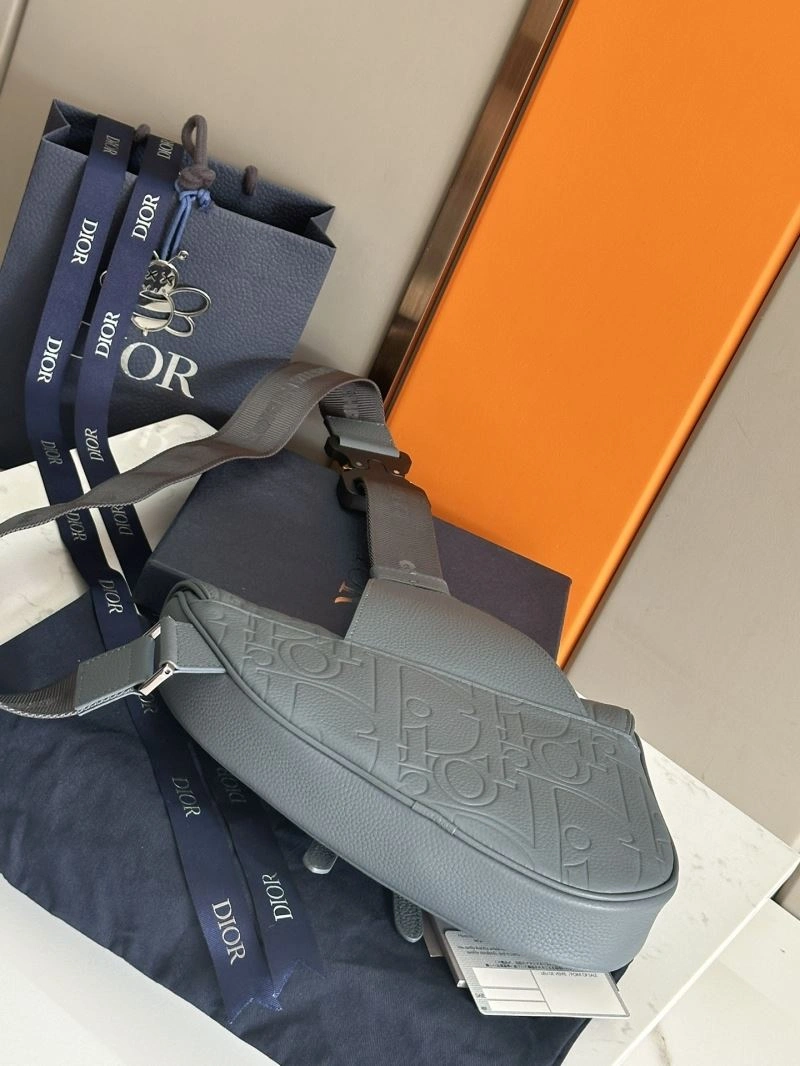 Genuine Christian Dior Saddle Bags