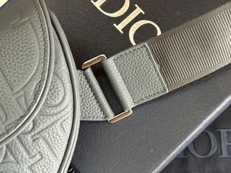 Genuine Christian Dior Saddle Bags