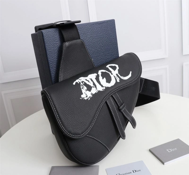 Real Christian Dior Saddle Bags