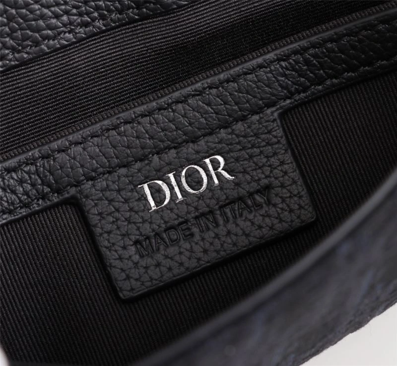 Brand-authenticated Christian Dior Saddle Bags