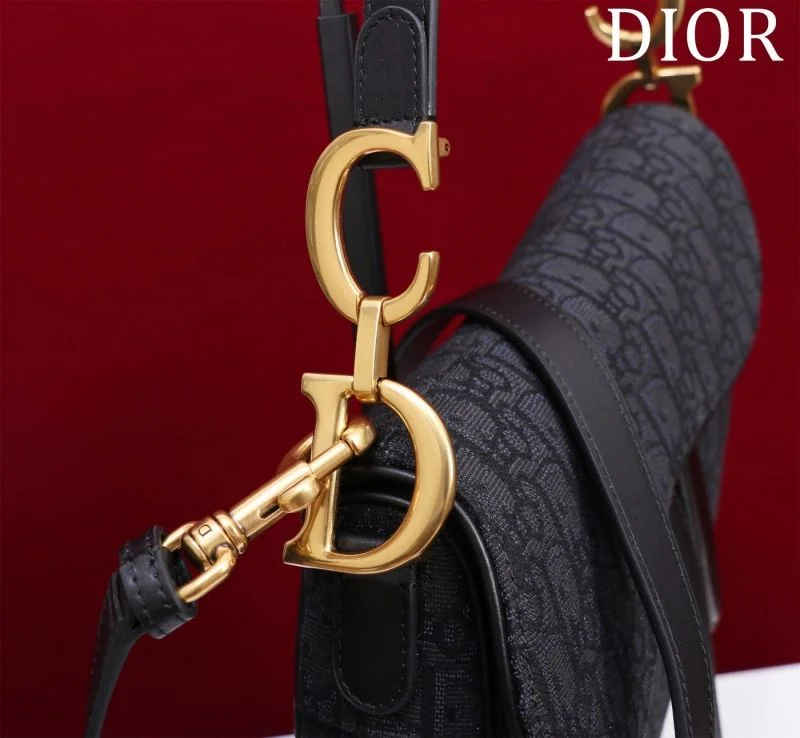 Value-priced Christian Dior Saddle bags