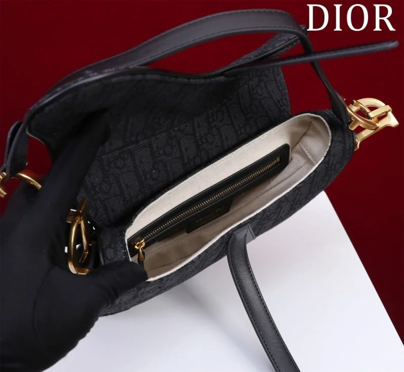 Value-priced Christian Dior Saddle bags