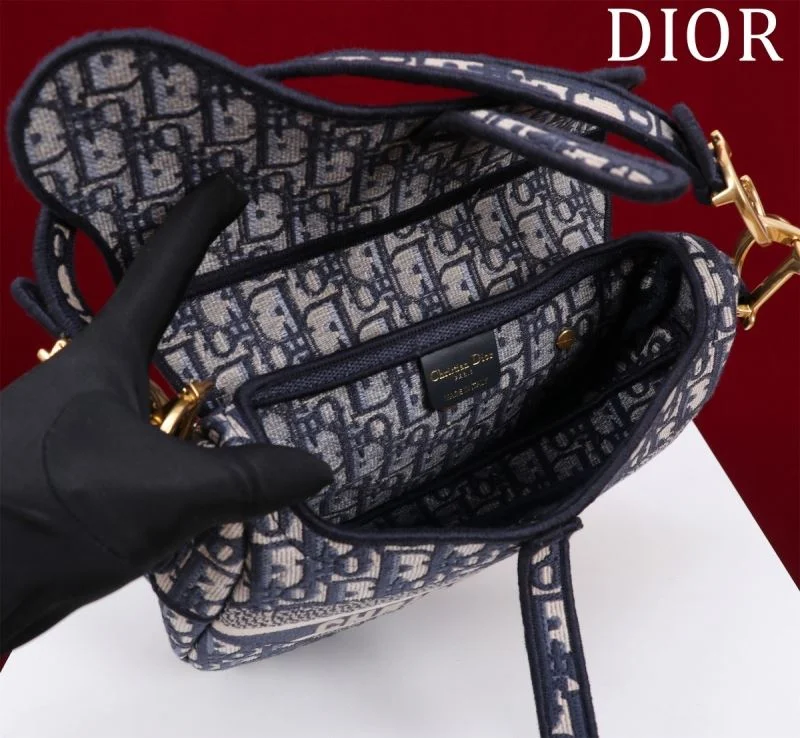 Authentic Christian Dior Saddle bags