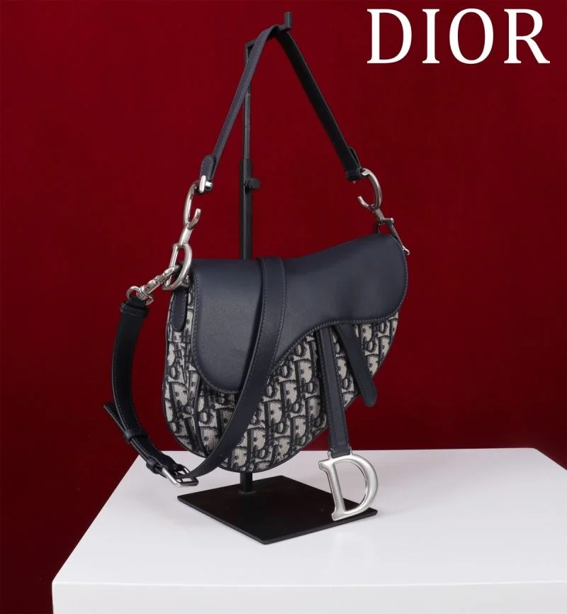 Genuine Christian Dior Saddle bags