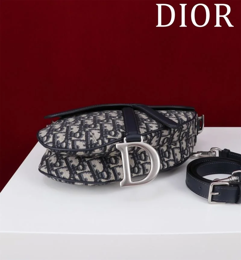 Genuine Christian Dior Saddle bags