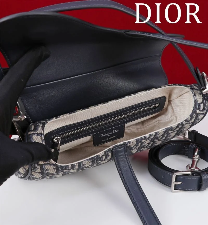 Genuine Christian Dior Saddle bags