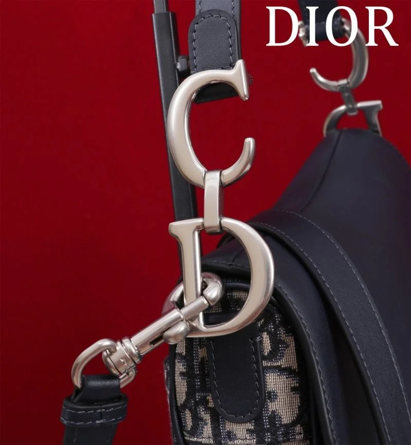 Genuine Christian Dior Saddle bags
