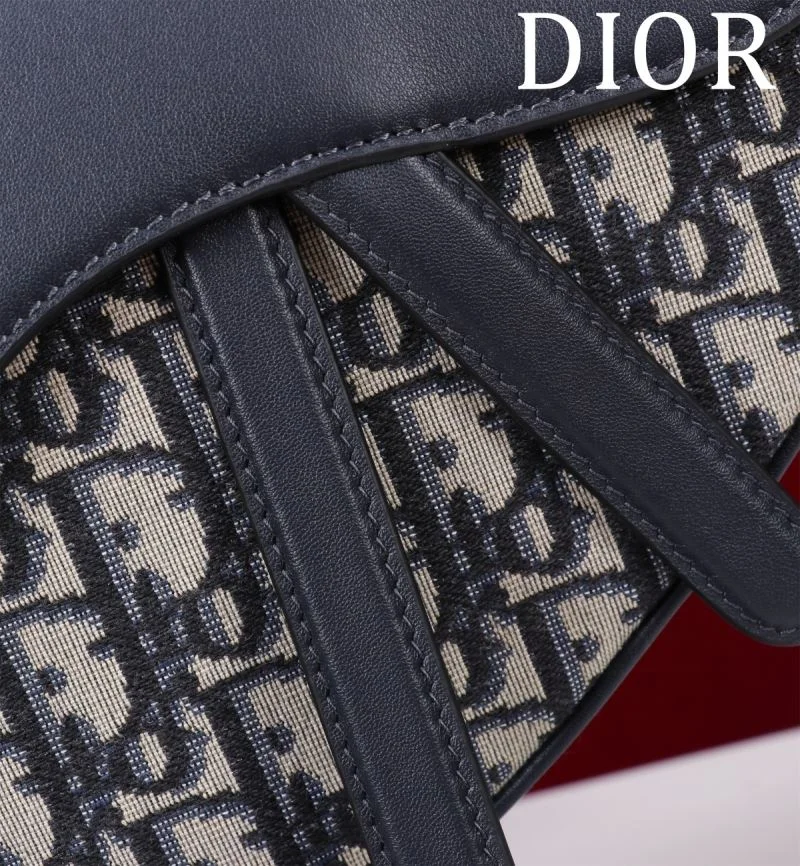 Genuine Christian Dior Saddle bags