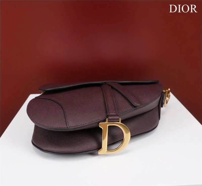Value-priced Christian Dior Saddle bags