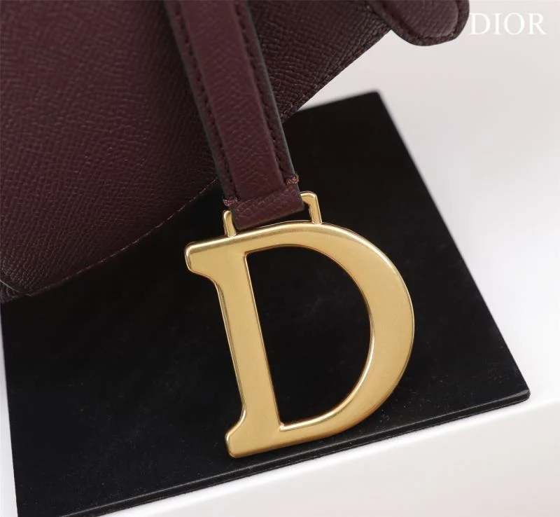 Value-priced Christian Dior Saddle bags