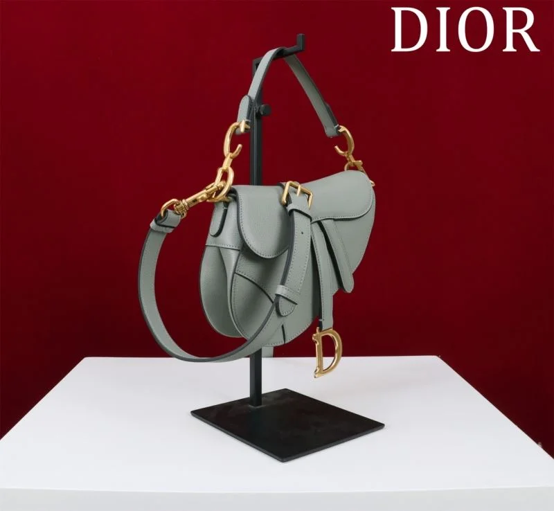Brand-authenticated Christian Dior Saddle bags