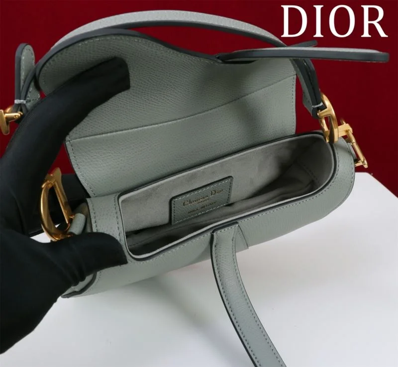 Brand-authenticated Christian Dior Saddle bags