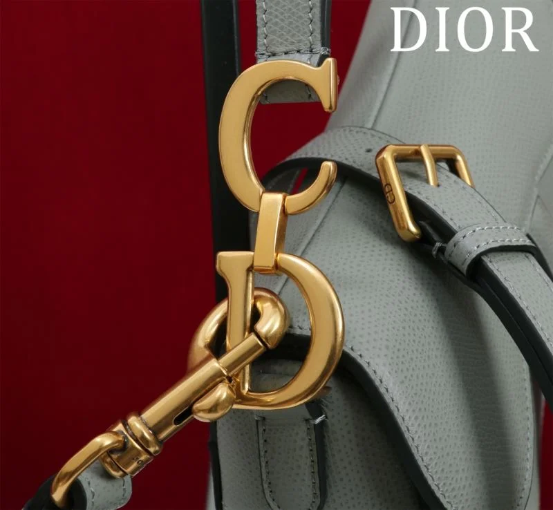 Brand-authenticated Christian Dior Saddle bags