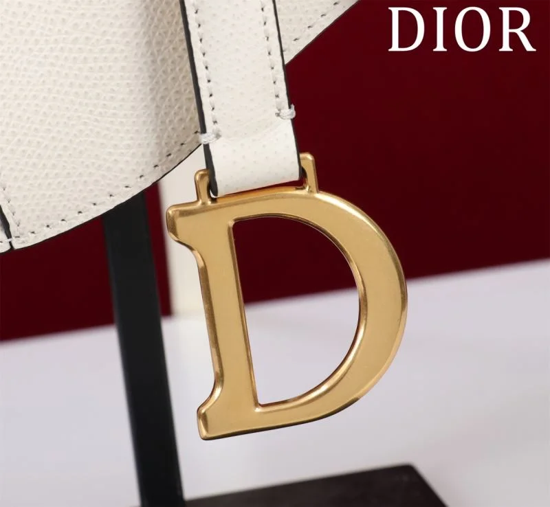 Value-priced Christian Dior Saddle bags