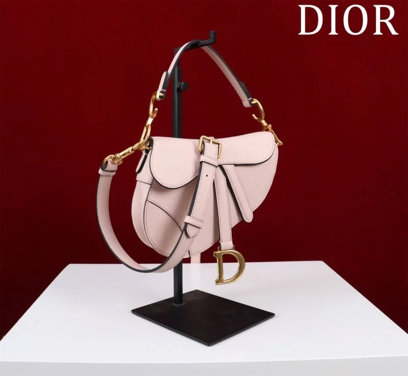 Brand-authenticated Christian Dior Saddle bags