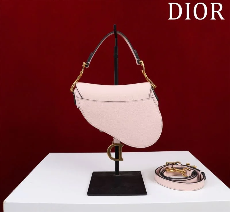 Brand-authenticated Christian Dior Saddle bags