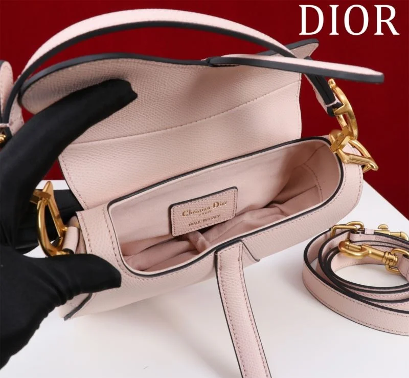 Brand-authenticated Christian Dior Saddle bags