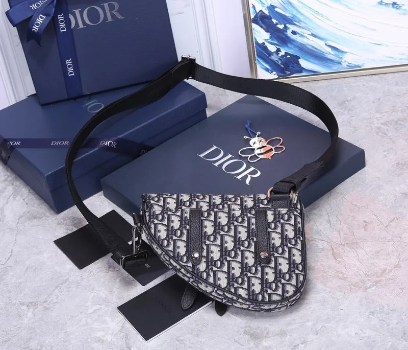 Genuine Christian Dior Saddle bags